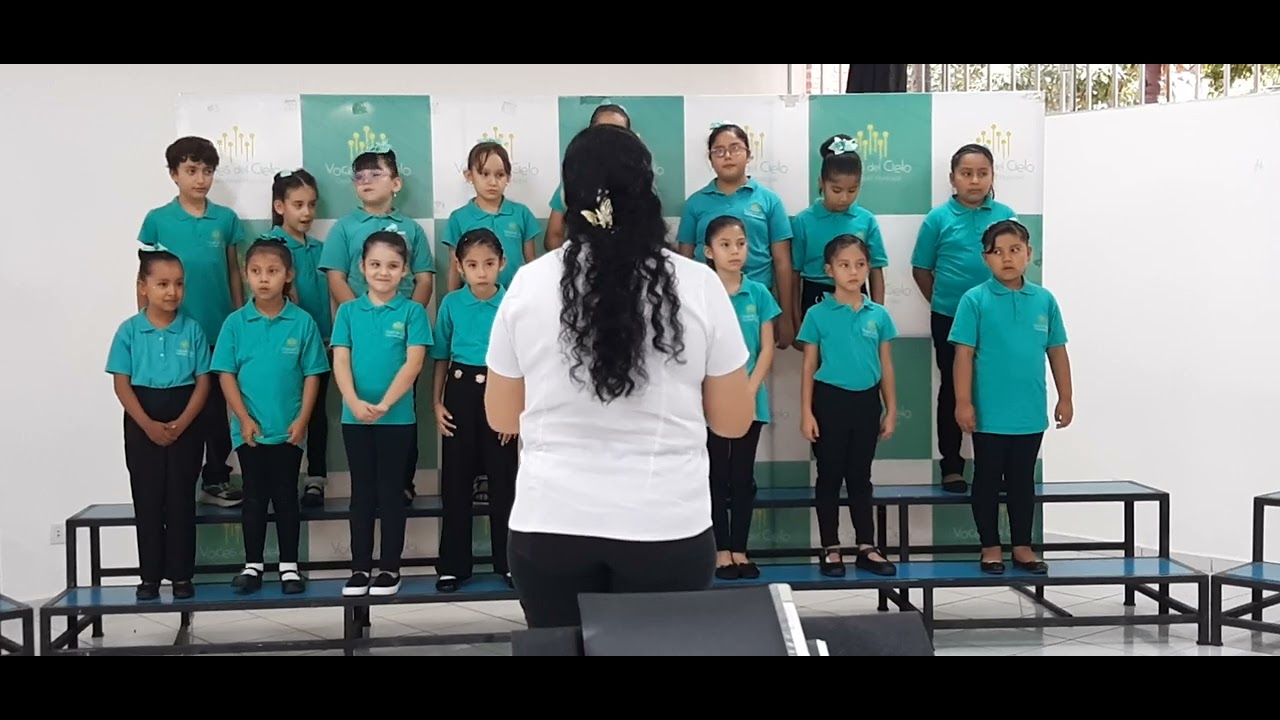 Coro voces del cielo pre infantil: akai hana, shiroi hana - YouTube