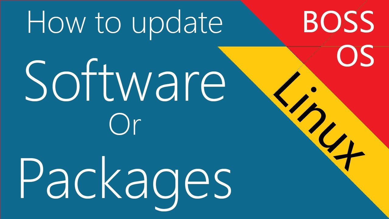 How to update Packages in Linux Boss os | Part 2 - YouTube