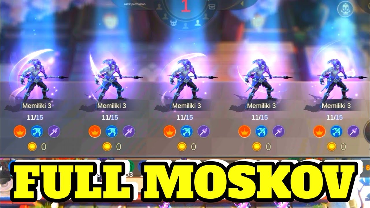 VALE SKILL 1 TERBARU 2024||TRIK GAMPANG DAPAT FULL MOSKOV PAKE VALE SKILL 1||COMBO MAGIC CHESS ...