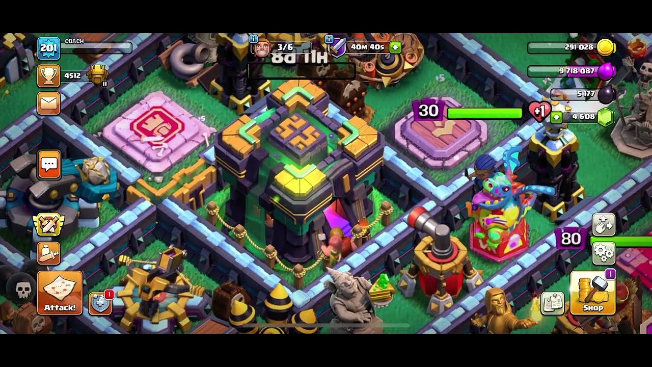 Full Max Town Hall 13 + Town Hall 14! - YouTube