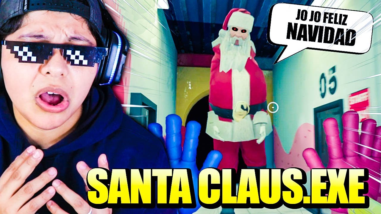 DESBLOQUEAMOS A SANTA.EXE en POPPY PLAYTIME 🎅🔪😱 | SANTA CLAUS.EXE NOS ...