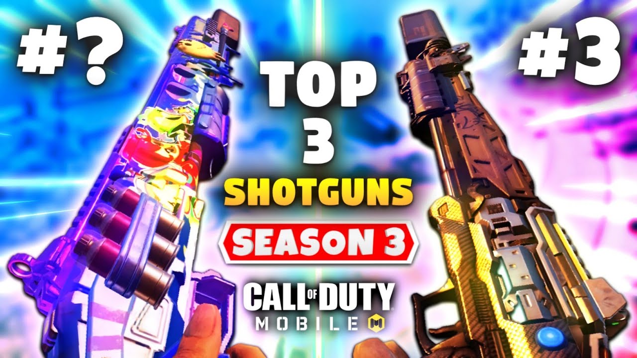 Top 3 INSANE Shotguns In Season 3 Battle Royale | COD Mobile | One Shot ...