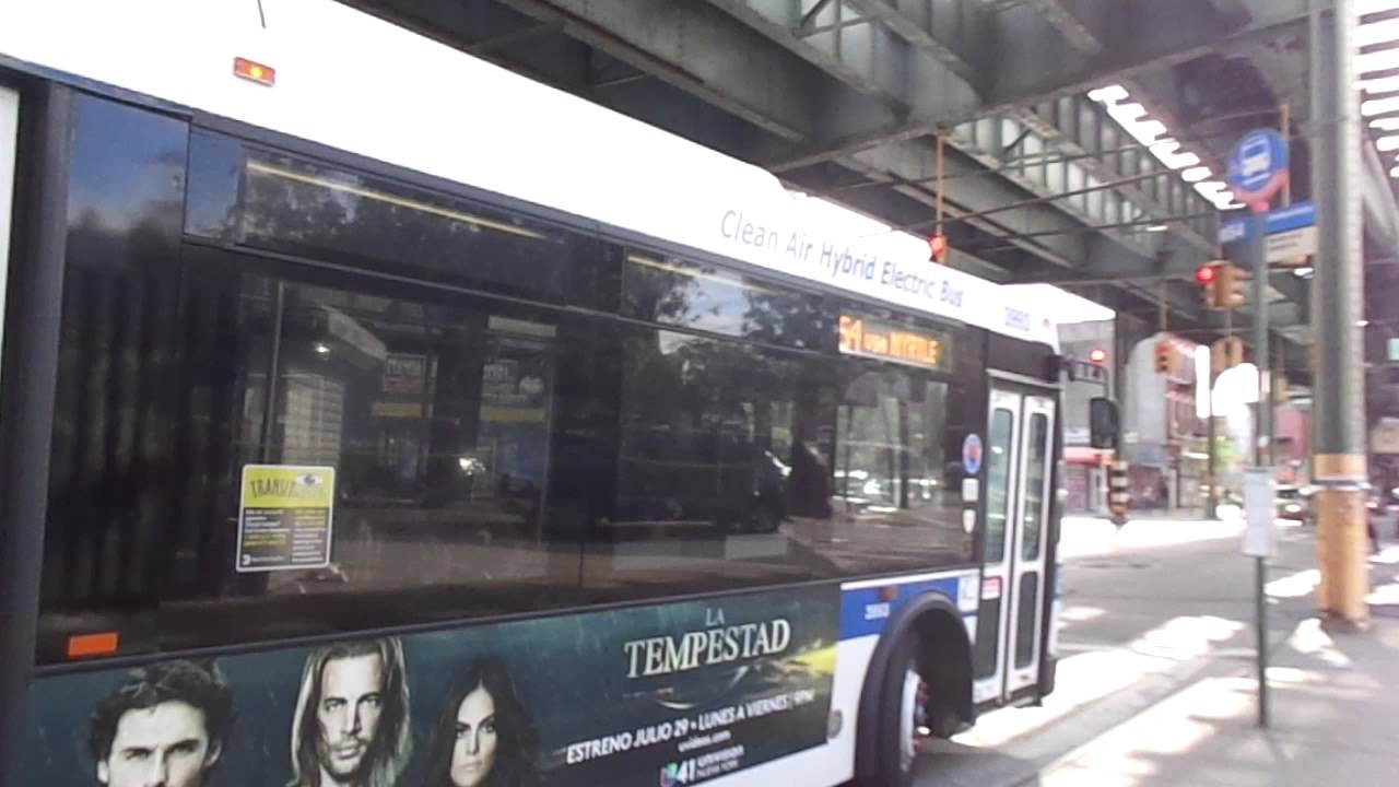 MTA NYCT B54 City Bus - September 15, 2013 - YouTube