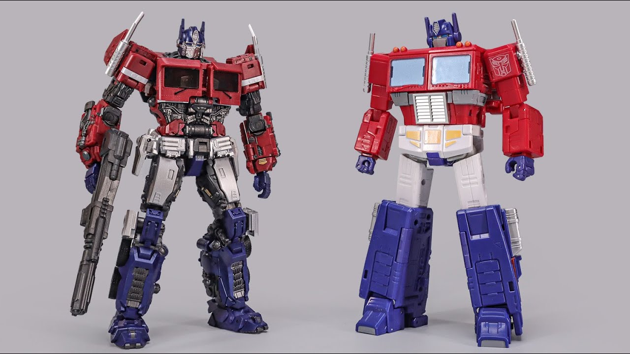 Lucky Cat SSR 01 Bumblebee Movie Optimus Prime SS size OP. - YouTube