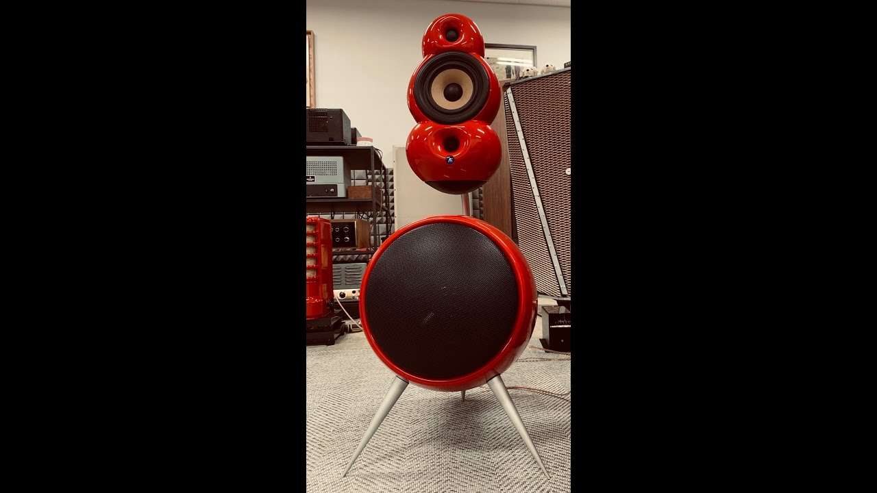 Scandyna Blueroom Megapod loudspeakers - YouTube