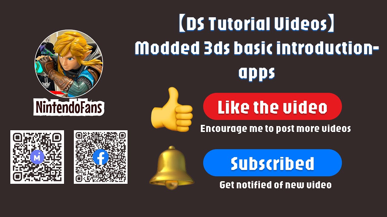【3DS Tutorial Videos】Modded 3ds basic introduction- apps【NintendoFans ...
