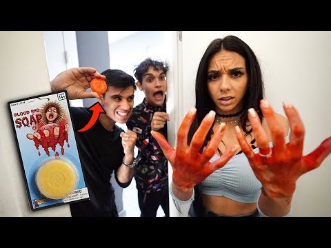 FUNNY BLOODY SOAP PRANK!
