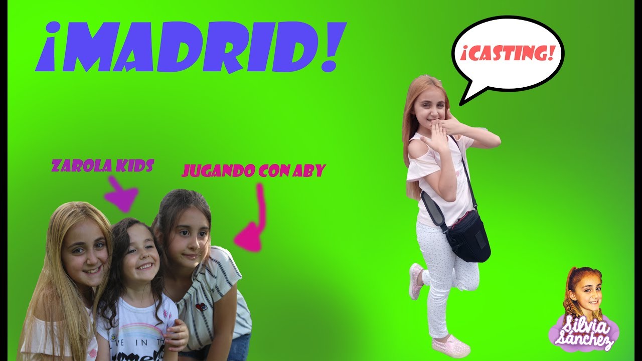Conozco a Jugando con Aby y Zarola Kids en Madrid 😱 - Silvia Sánchez ...