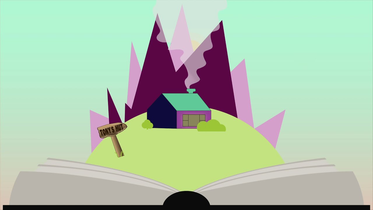 Story Book Motion Graphic - YouTube