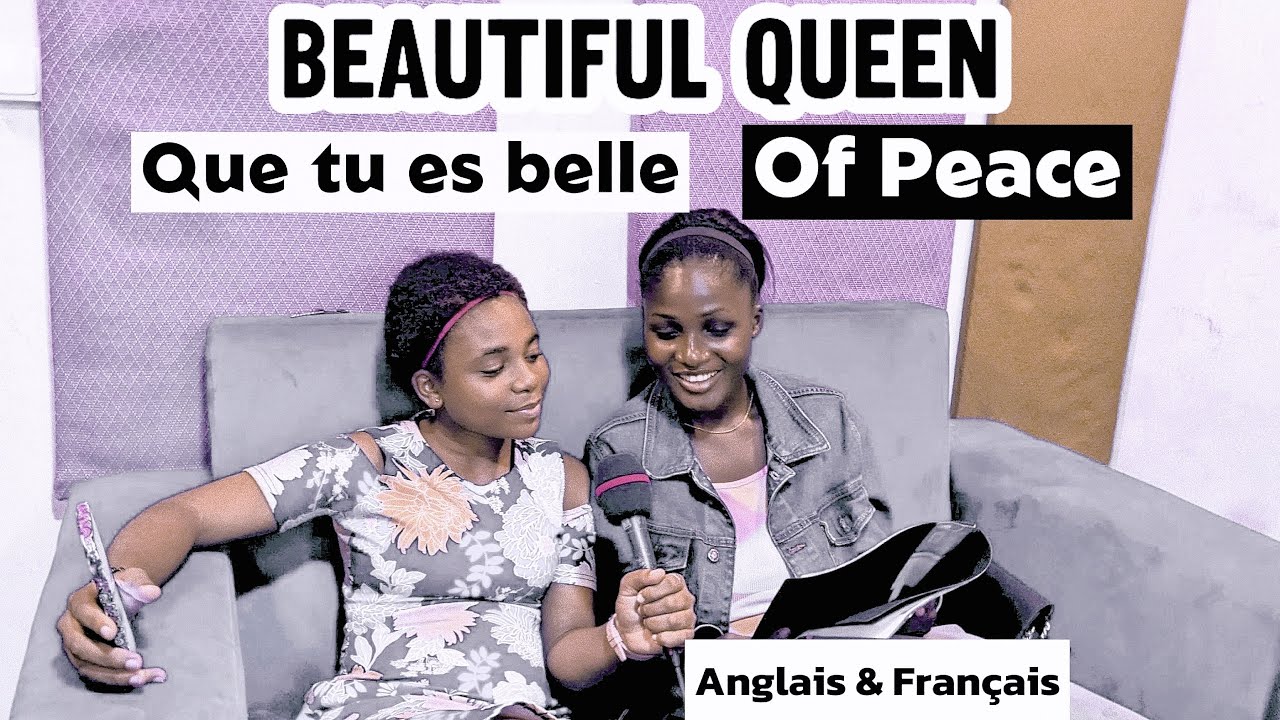 Que tu es belle | Beautiful Queen of Peace | Josephe & Sharon 💛 Diocese ...