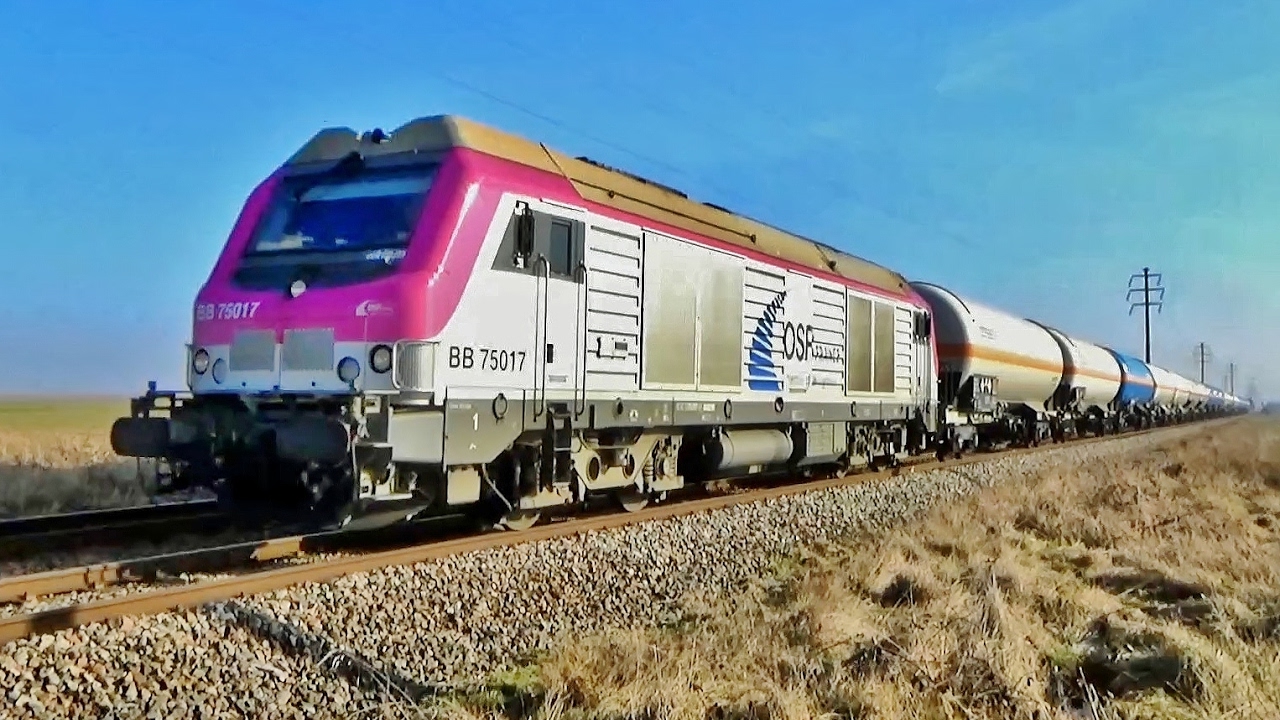 Trains TRANSILIEN INTERCITES (CC 72100) FRET et INFRA Passages à ...