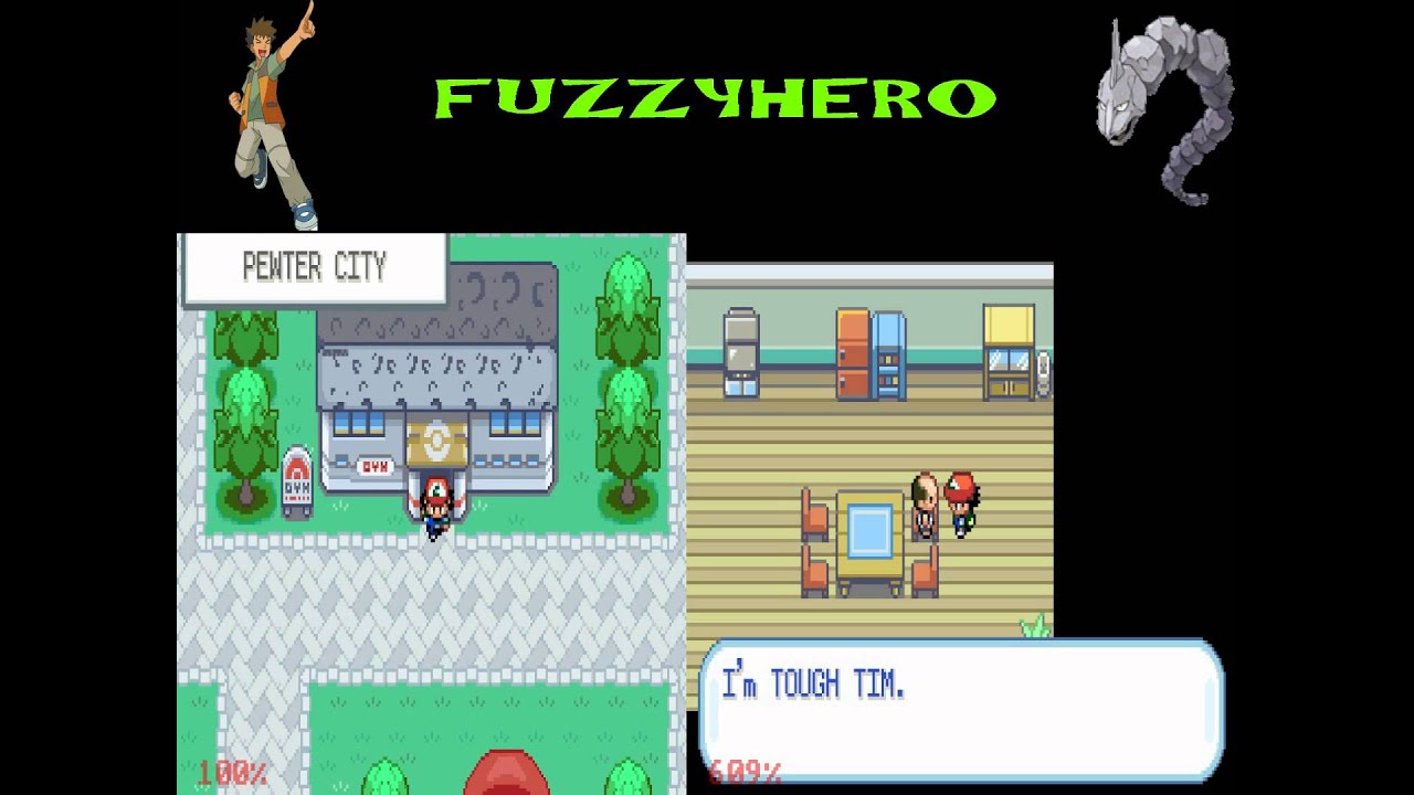 Ash Gray Pokemon Fire Red Rom Hack (Part 3) - YouTube