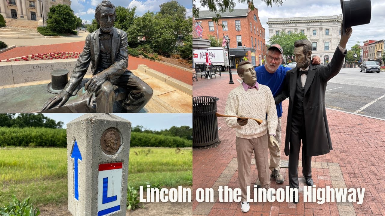 25 Faces of Lincoln: Statues Along the Lincoln Highway - YouTube