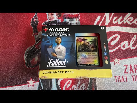 MTG Fallout Science Commander Deck Opening