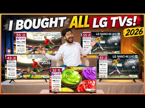 I Bought All LG TVs (32\