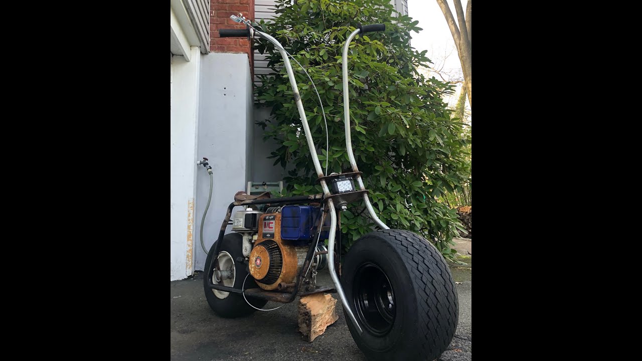 Minibike Rat-bike build (Part 2) - YouTube