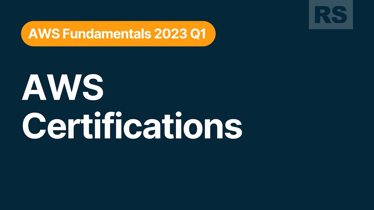 RS AWS Club EN. AWS Certifications: Why and What For? - YouTube