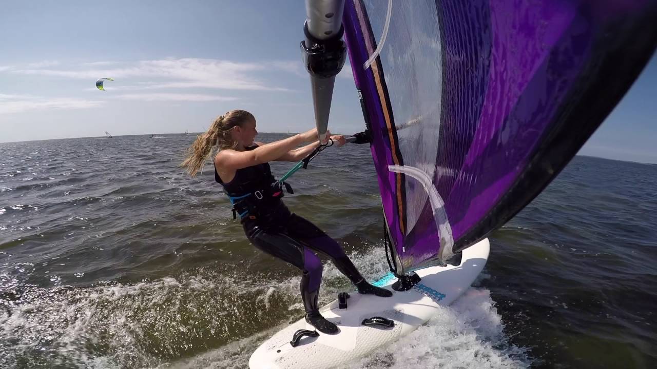 windsurfing is always fun - YouTube