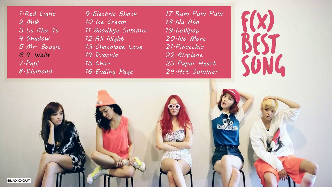 F(X) BEST SONG - YouTube