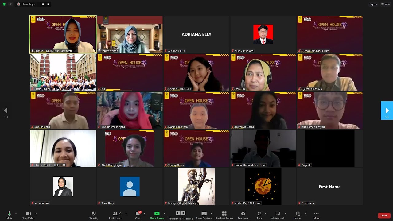 Open House Fakultas Hukum Universitas Indonesia - YouTube