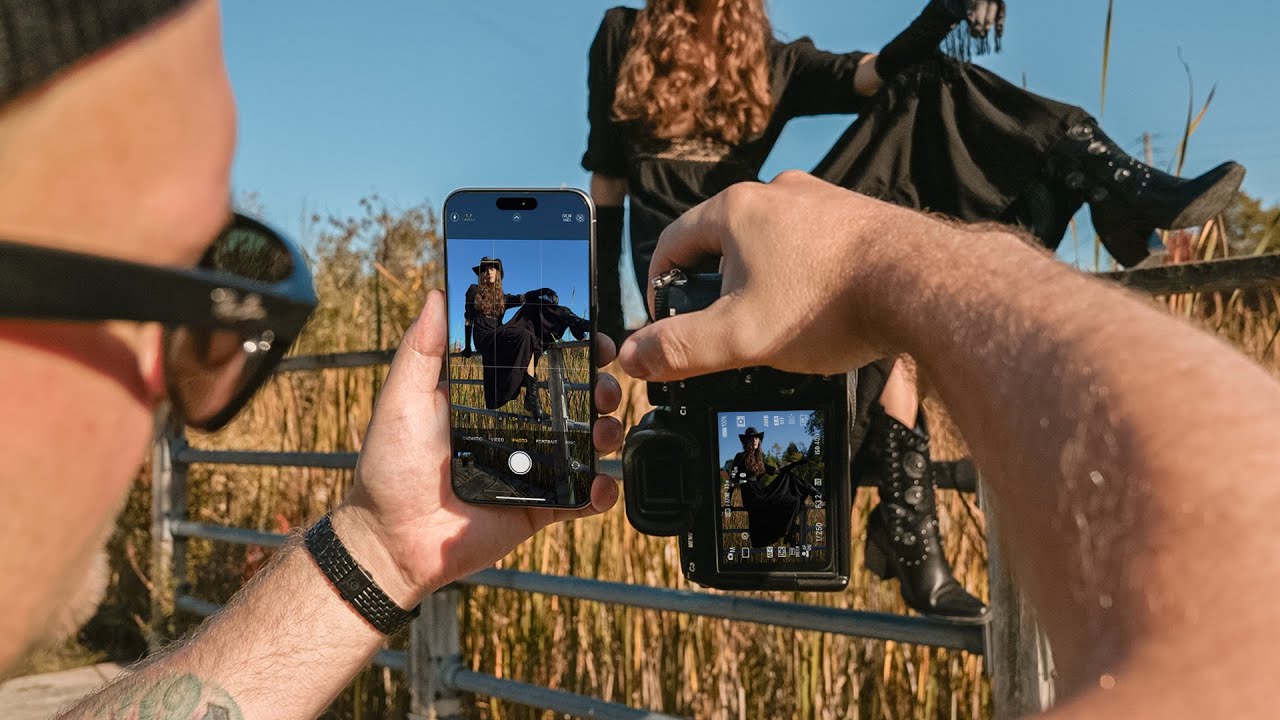 iPhone 15 Pro Max Vs Professional Camera - Portrait Mode 🔥 - YouTube