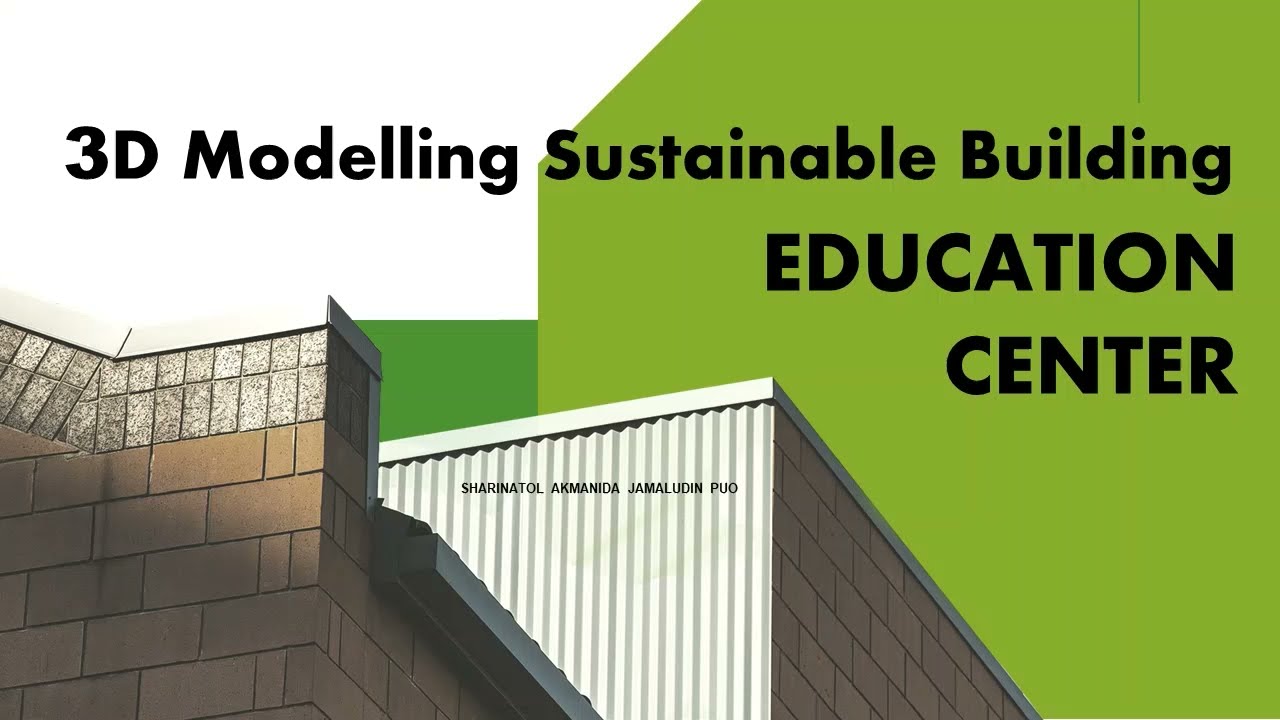 3D Green Building Model - YouTube