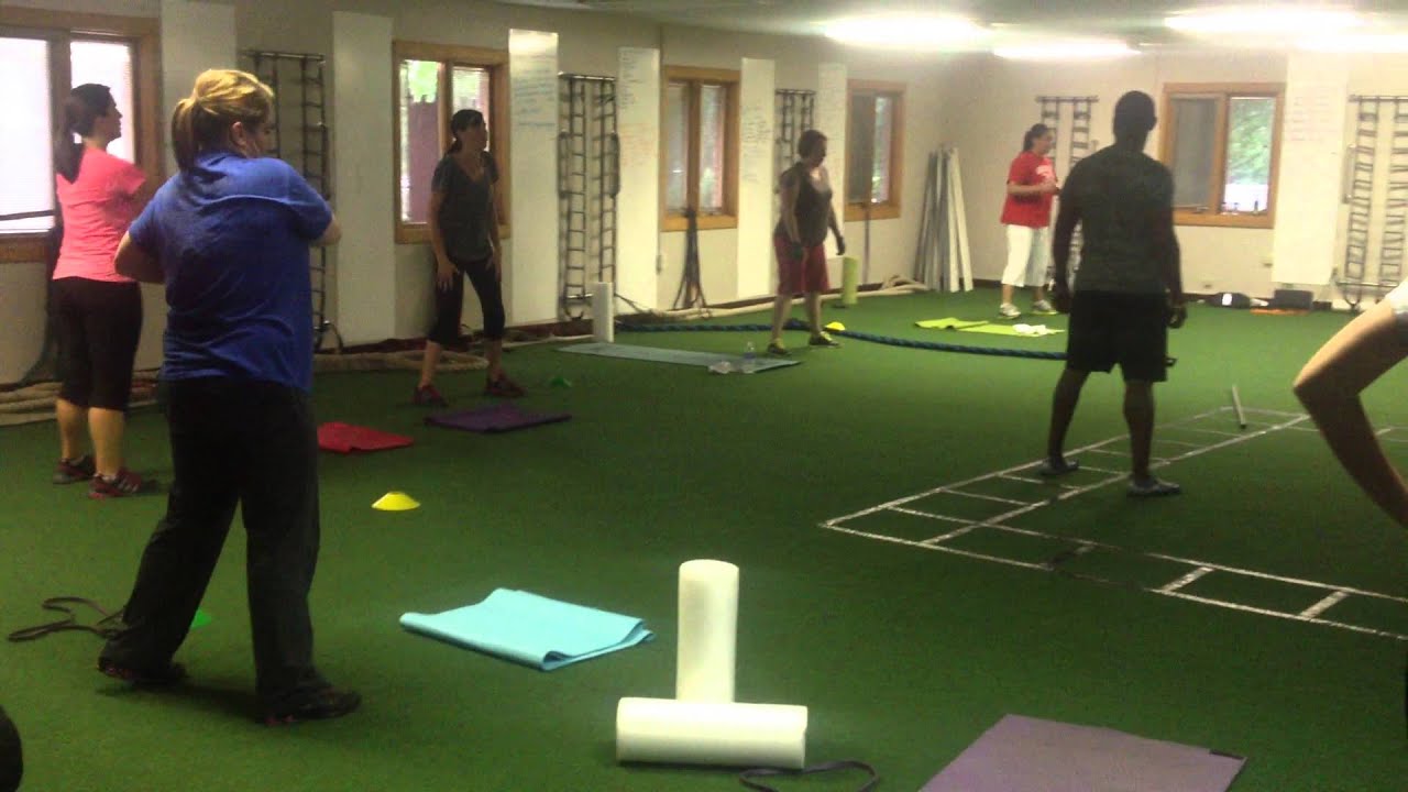 Hilliard Group Fitness Interval Training Finisher - YouTube