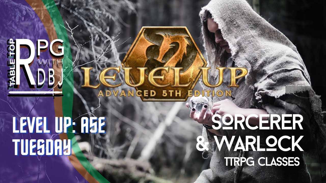 LEVEL UP: A5E Sorcerer & Warlock Classess - YouTube