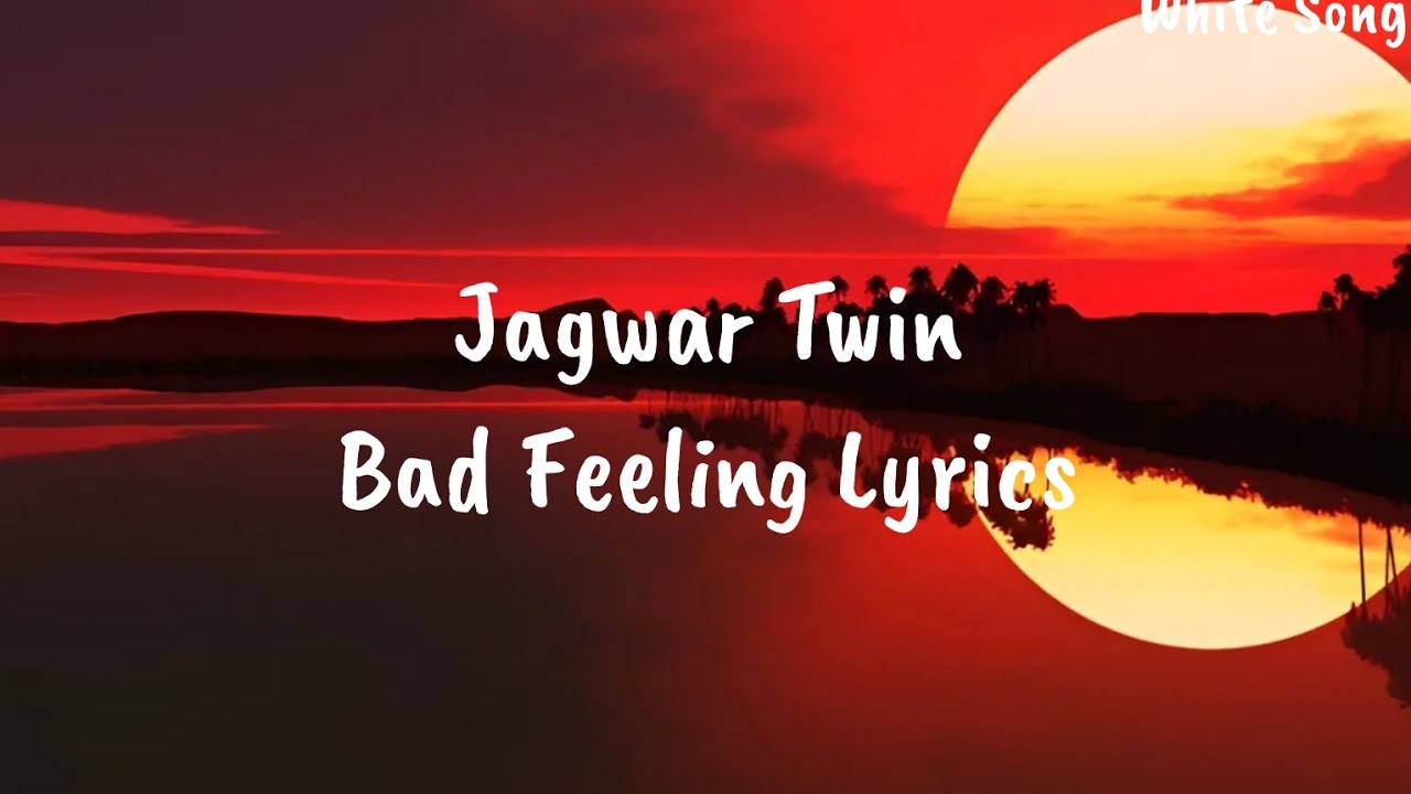 Jagwar Twin - Bad Feeling Lyrics Video - YouTube