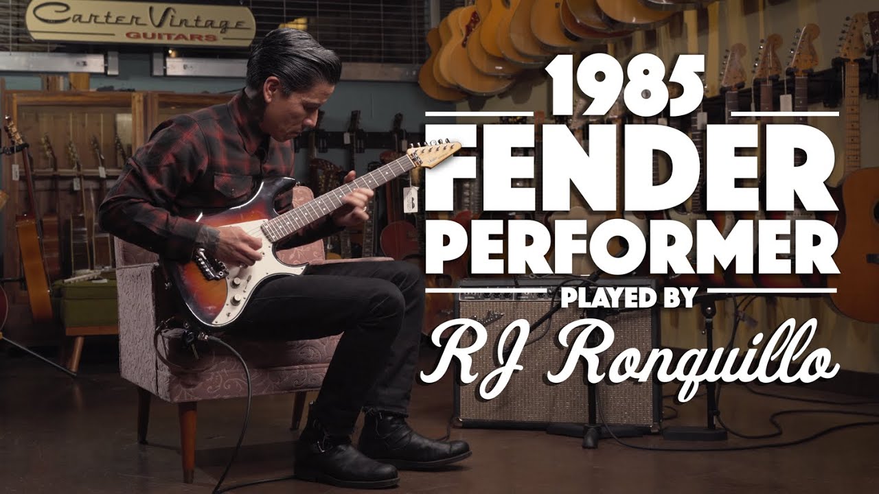 1985 Fender Performer played by RJ Ronquillo - YouTube