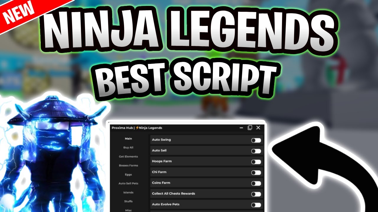 *NEW* Ninja Legends Script (PASTEBIN 2025)(AUTO SWING, COINS FARM ...