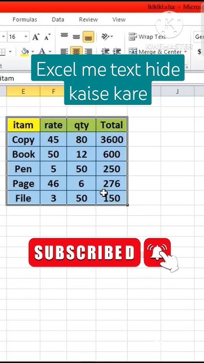 Excel data ko hide or unhide kaise kare! #shortsvideo #shortsfeed #viral #excel #computer # ...