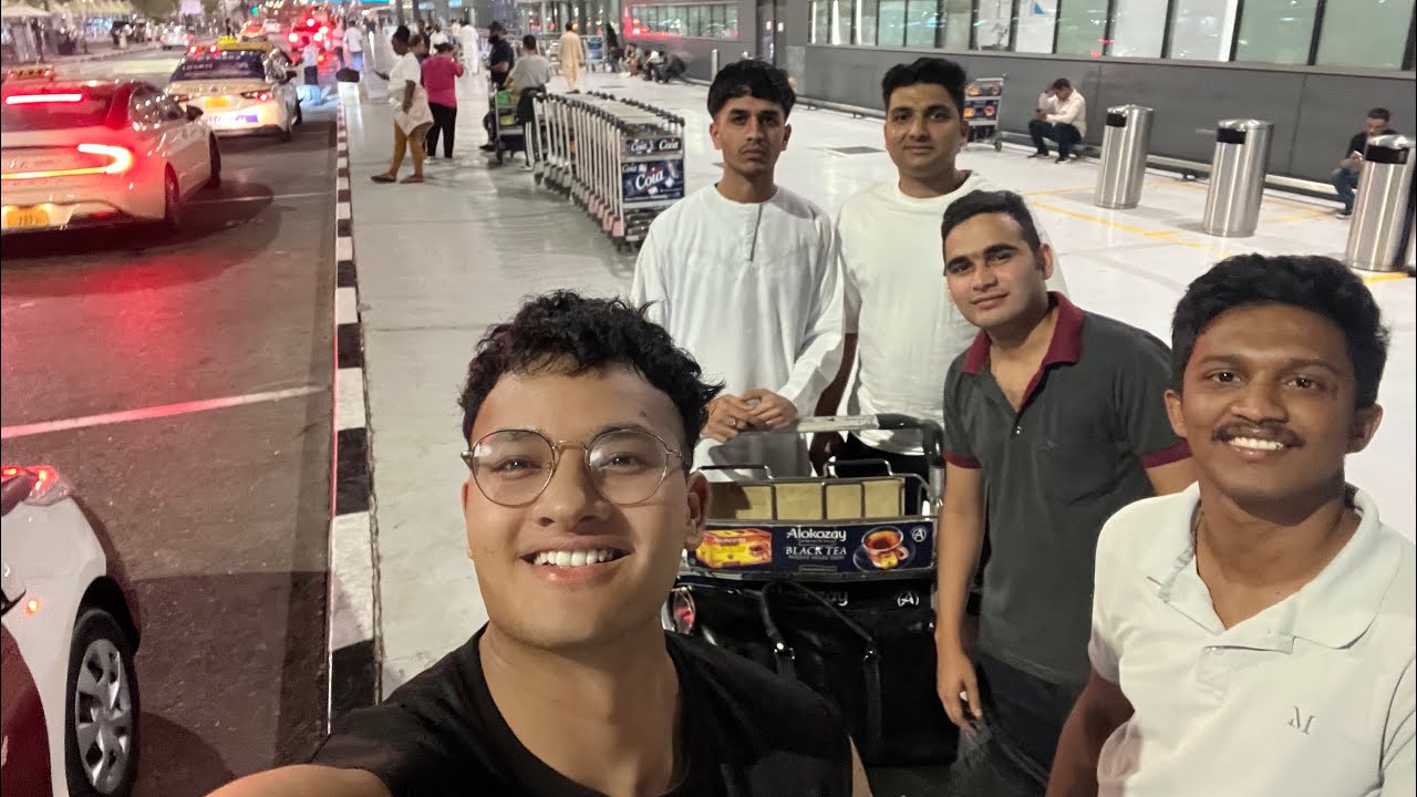 EMOTIONAL Airport Goodbye to Friend Forever?🥺🇦🇪Dubai to India 🇮🇳 - YouTube