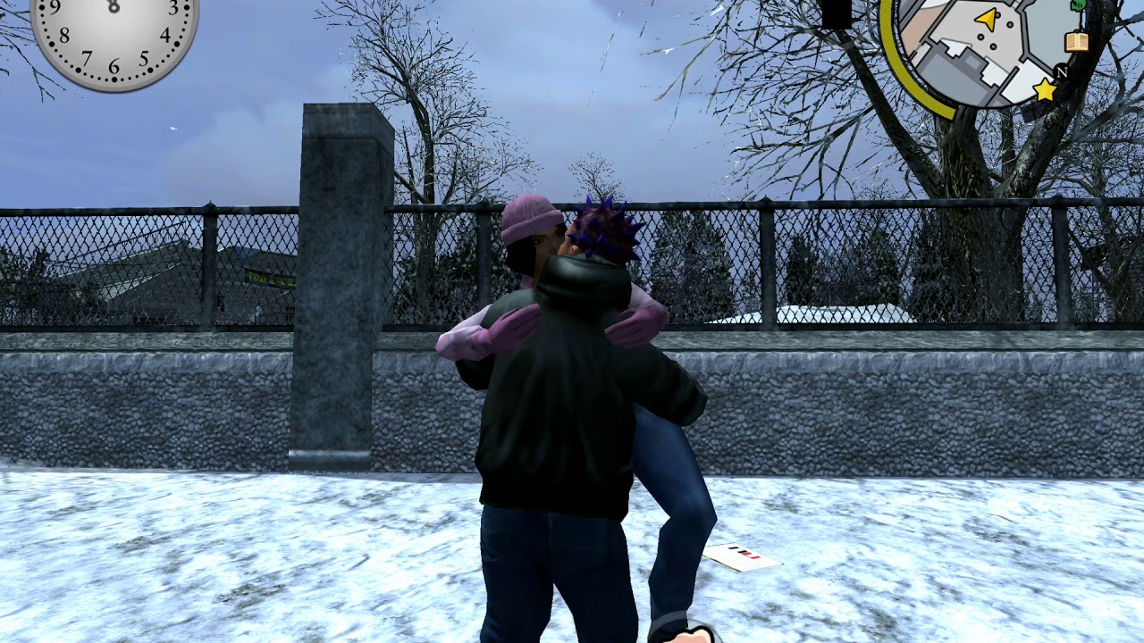 Bully Anniversary Edition kissing Pinky - YouTube