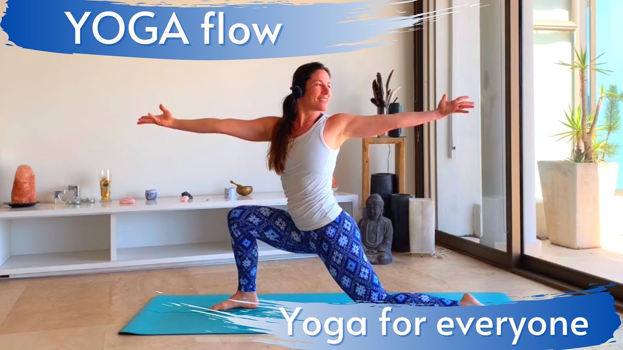 YOGA FLOW | YOGA FOR BEGINNERS | easy Yoga flow | Yoga for everyone ...
