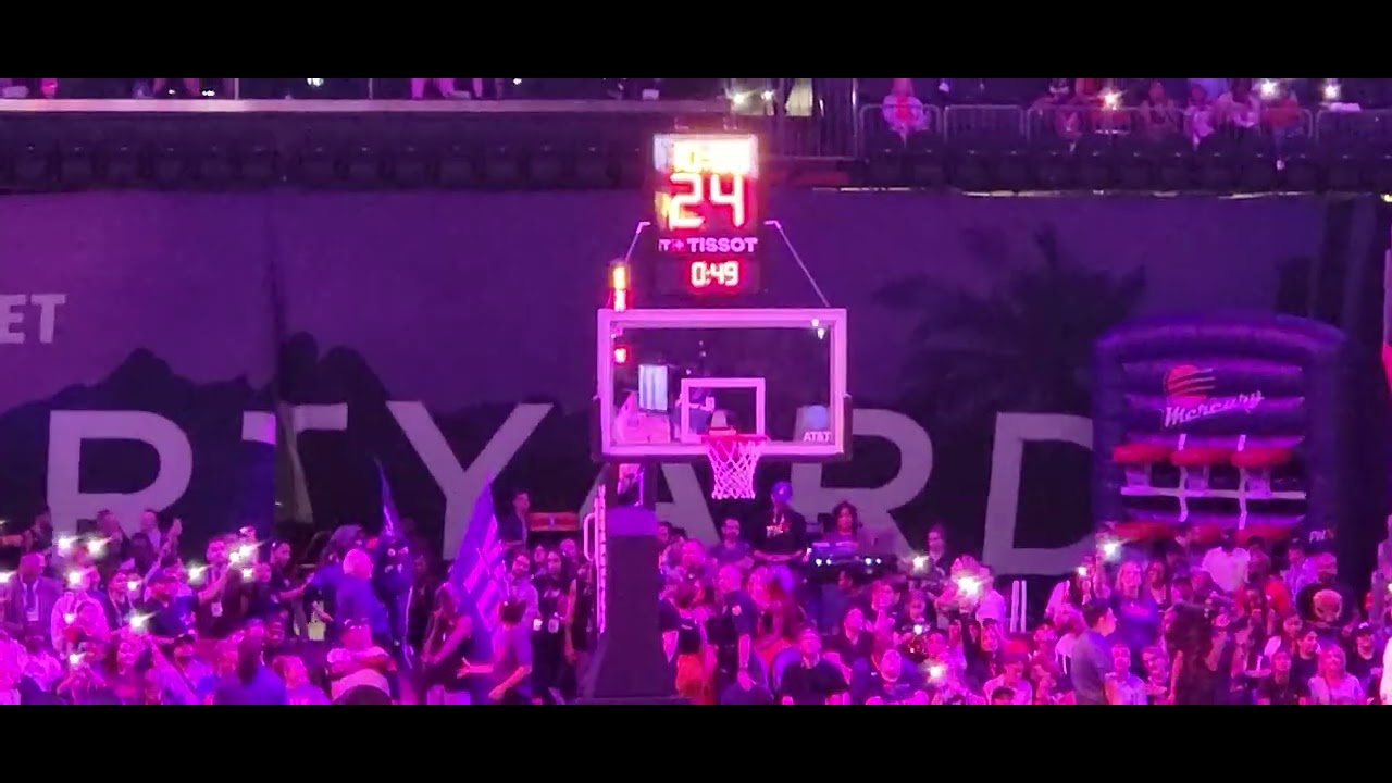 PHOENIX MERCURY | WNBA | FOOTPRINT CENTER ARENA - YouTube