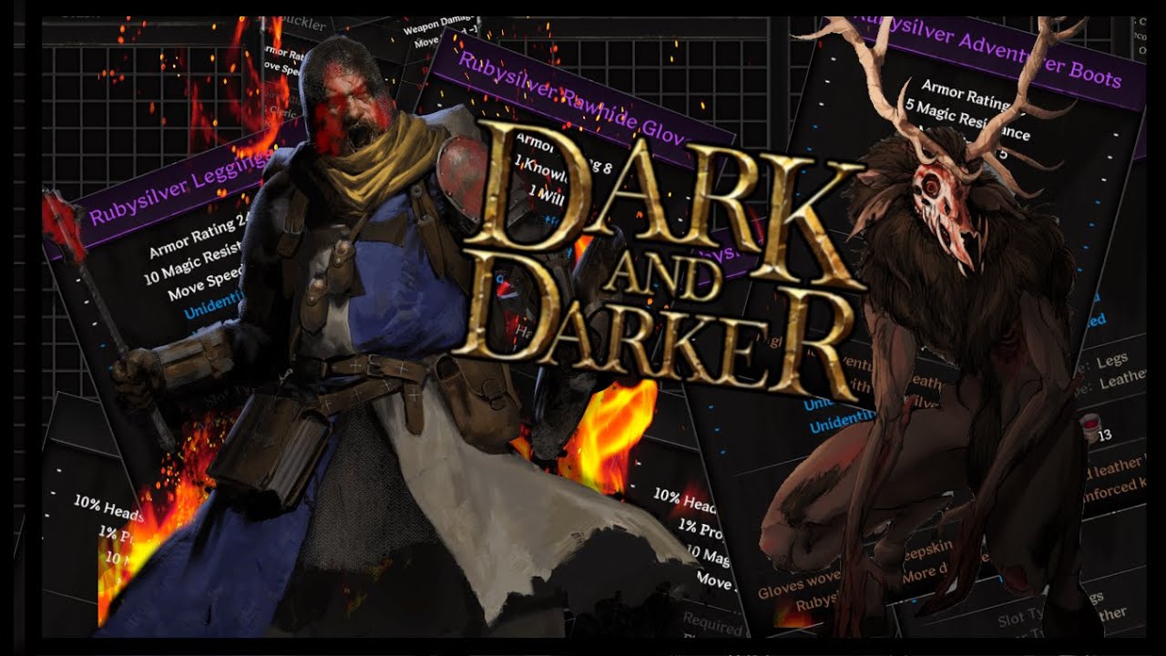 NEW ICE MAP BOSS FIGHT! (full match) (Dark and Darker) - YouTube