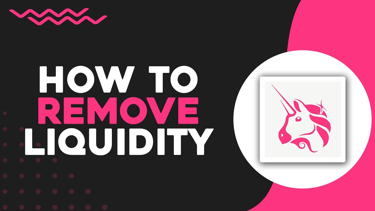 How to Remove Liquidity from Uniswap (Easiest Way) - YouTube