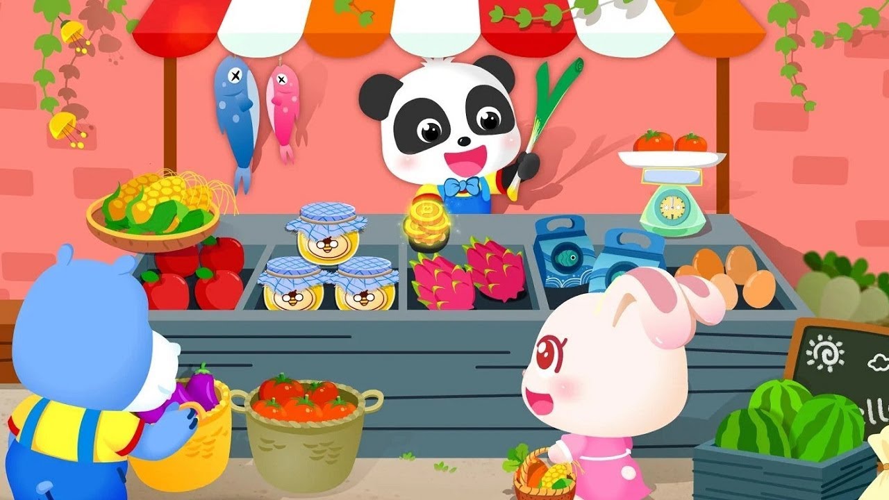 Little Panda's Farm Story - Fun Farm Games for Kids - BabyBus Kids ...
