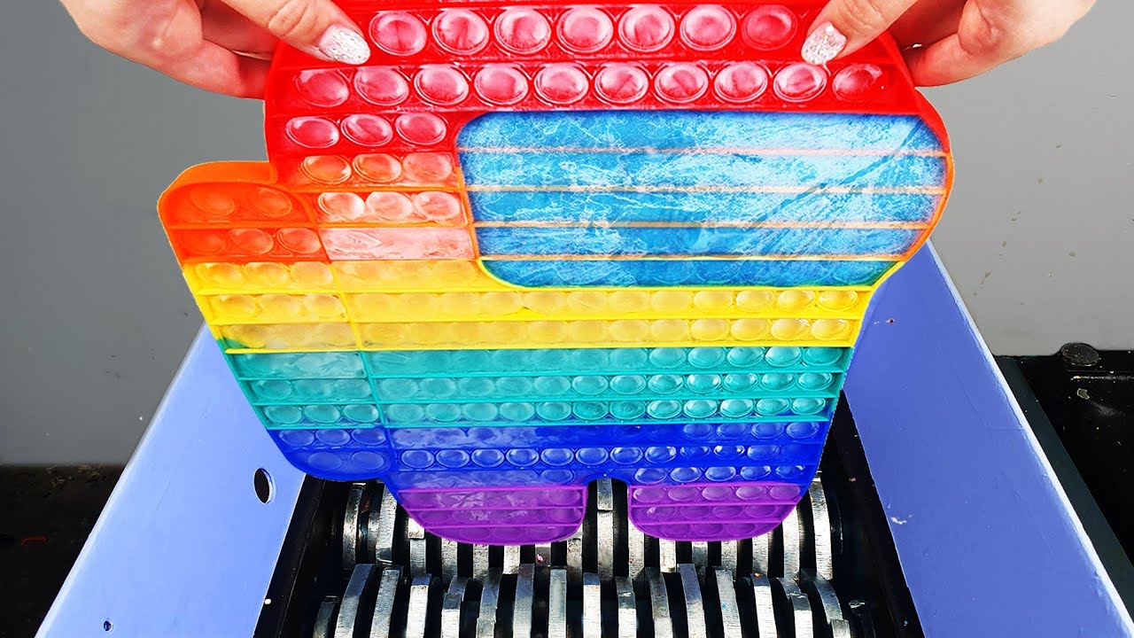 Shredding Frozen POP IT! Satisfying ASMR Video! #popitasmr #jumbopopit ...