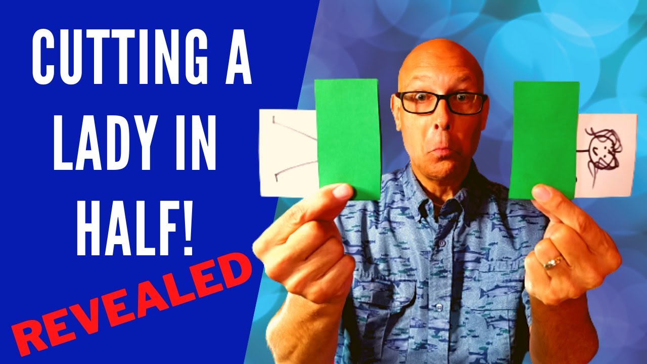 Cutting A Lady In Half Trick Revealed | Cutting A Lady In Half Illusion ...
