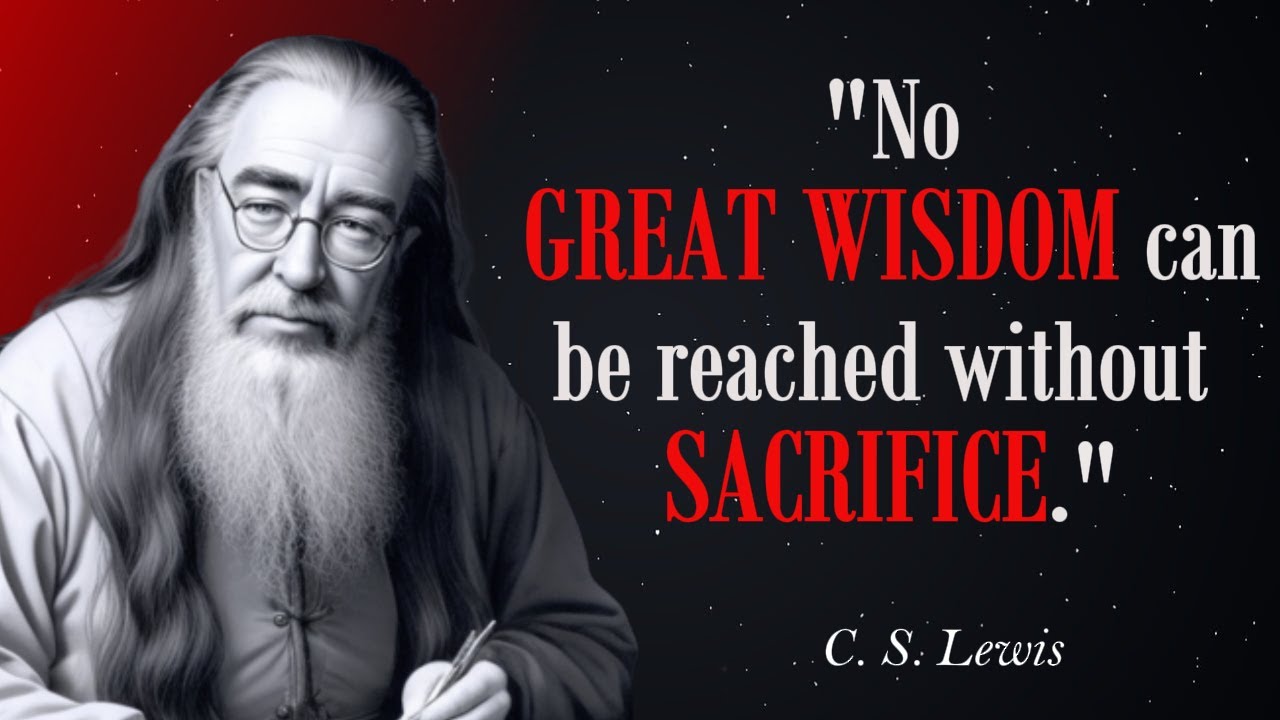 The Most Memorable C.S.Lewis Quotes You'll Never Forget | C.S.Lewis ...