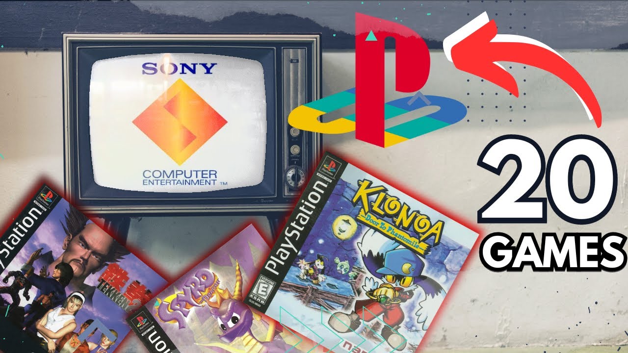 💿20 Sony PLAYSTATION games from 🔻WORST to 🔺BEST | A small sample of the ...