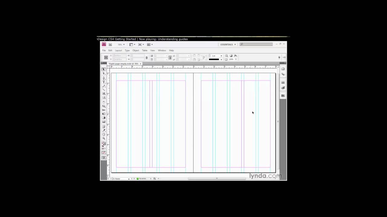 InDesign CS4- Understanding Guides [2/18] - YouTube