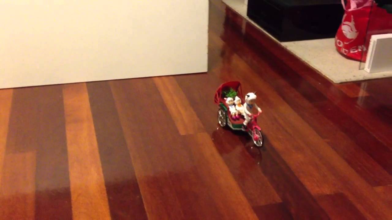 Electronic Happy Sheep riding a tricycle /Electronic Toy / - YouTube