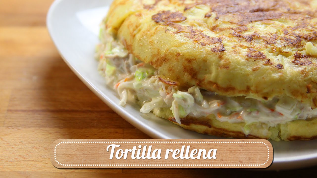 Tortilla rellena para verano - YouTube