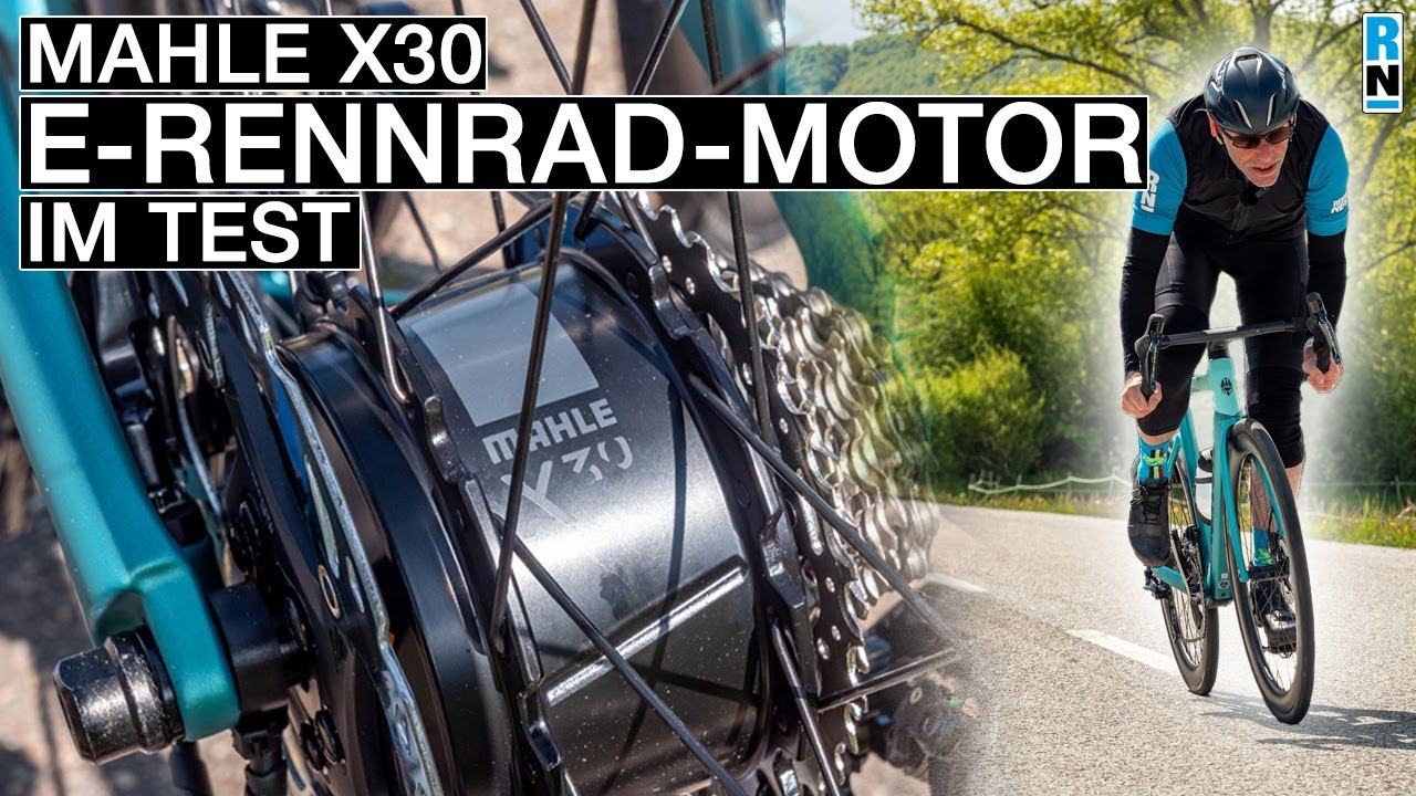 Neuer Mahle X30 E-Rennrad-Motor im Test: was kann der neue Motor - YouTube