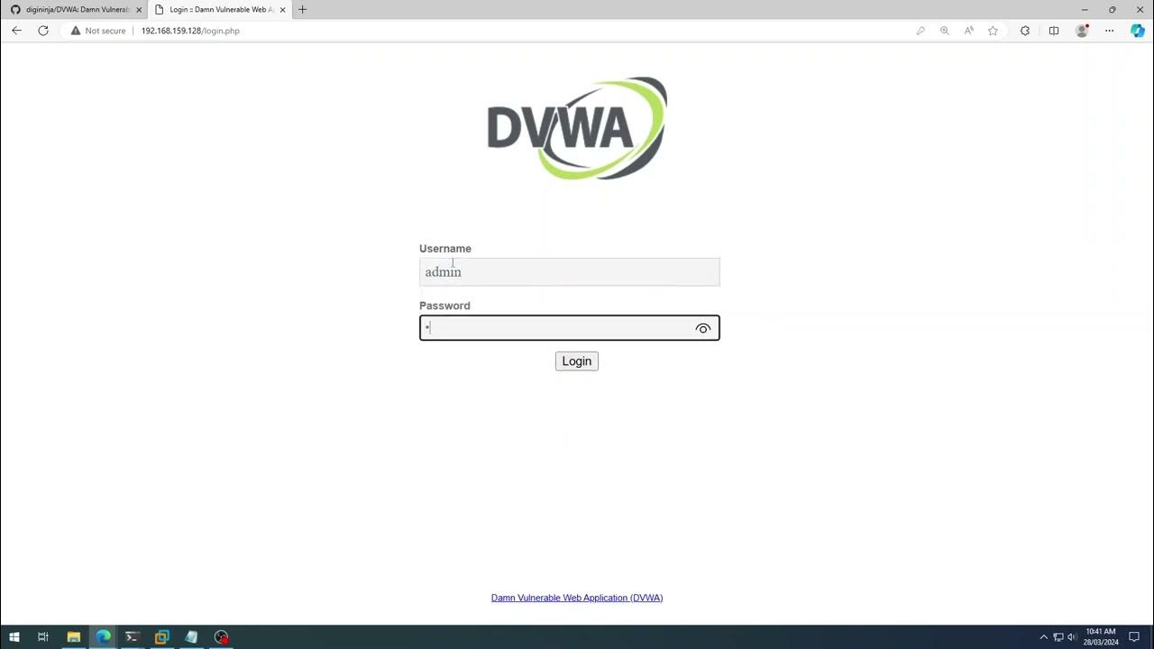 Install & setup DVWA Web Exploitation - YouTube
