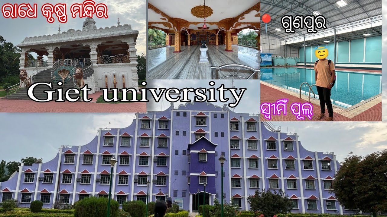 Giet university hostel & campus Tour || vlog no. 47 - YouTube