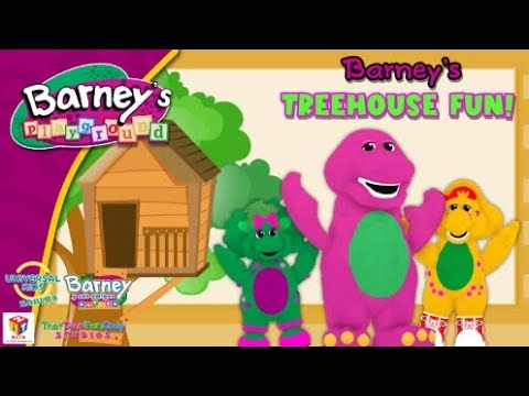 Barney treehouse fun live + meet and greet - YouTube
